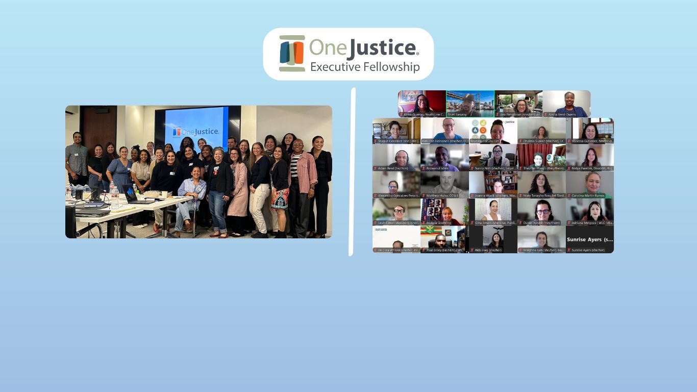 2025 One Justice Executive Fellowship Kicks Off