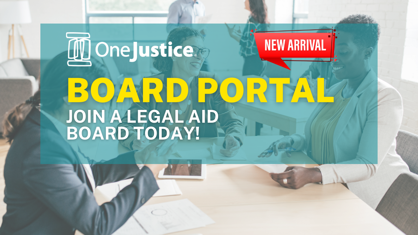 Legal Aid Board Portal: Live Now! - OneJustice